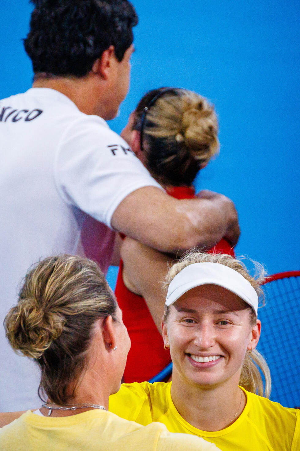 Osaka, Swiatek shine at BJK Cup as Raducanu survives 'muppet' moment