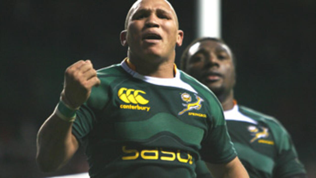 Le XV de la Rose piétiné par les Springboks - France 24