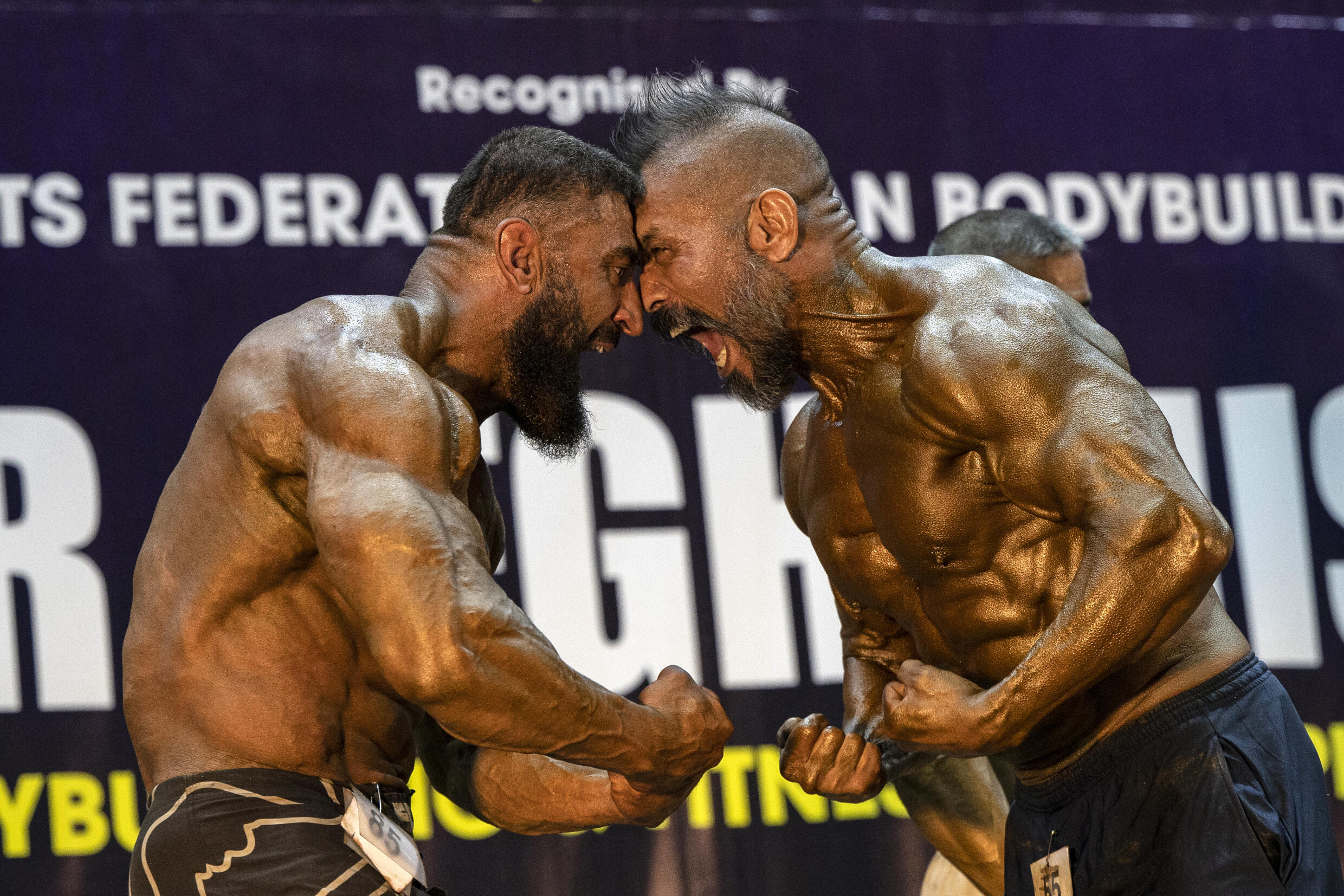 Bodybuilders vie for Mr Afghanistan crown, modestly