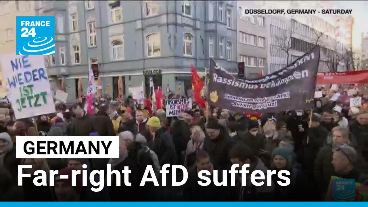 AfD in vote setback after huge protest wave in Germany - France 24