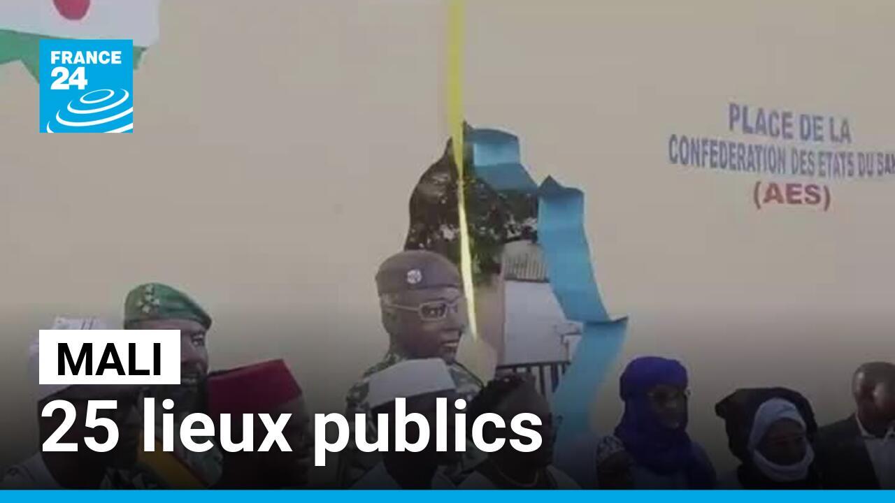 Dans la capitale du Mali, Bamako, 25 lieux publics rebaptisés - France 24