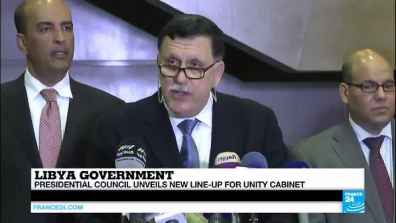 Libya government- Presidential council unveils new line-up for unity ...