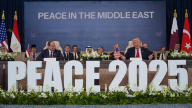 ‘We have peace in the Middle East,’ Trump tells Gaza summit in Egypt