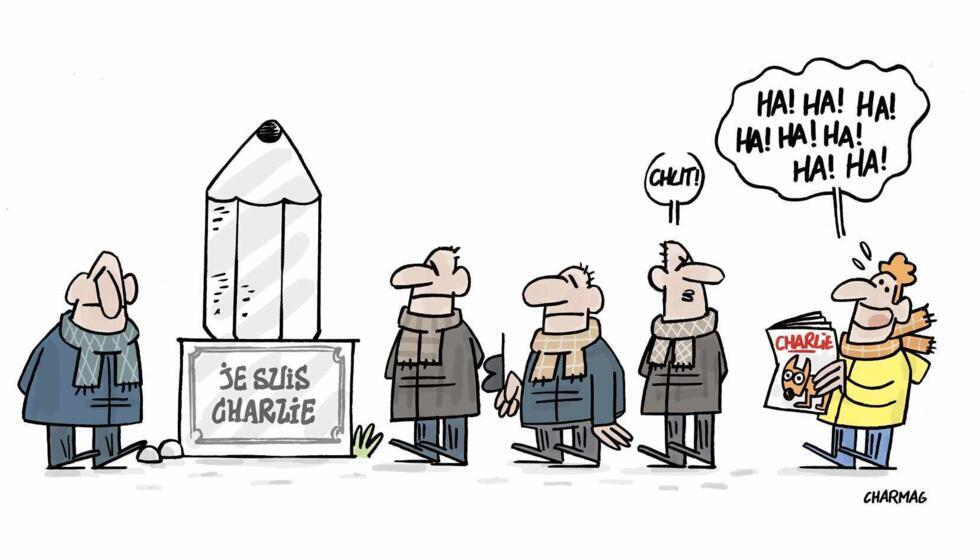 Cartoonists commemorate the Charlie Hebdo attacks, 10 years on