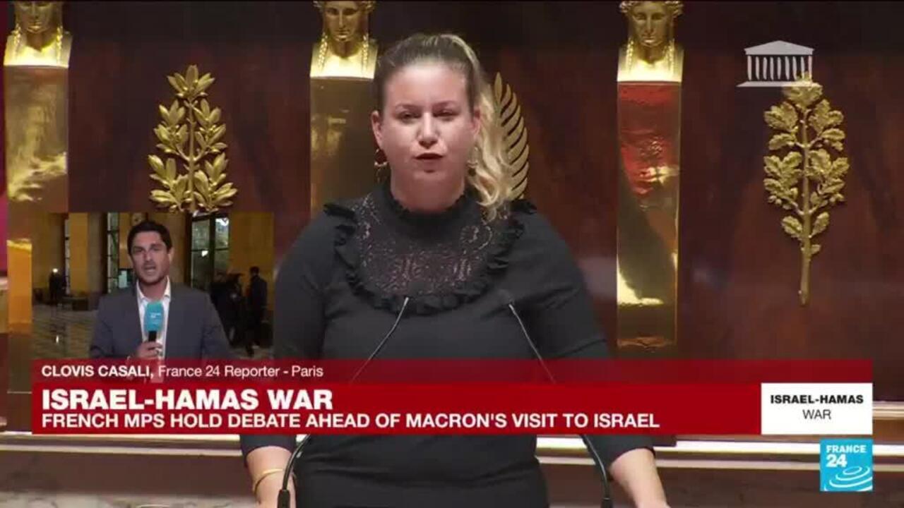 Left-wing party France unbowed accuses government of siding with Israel ...