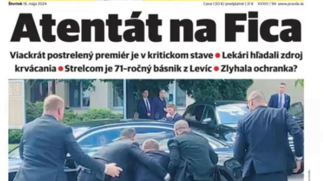Tentative d'assassinat de Robert Fico : "Le germe de la violence" - Dans la presse