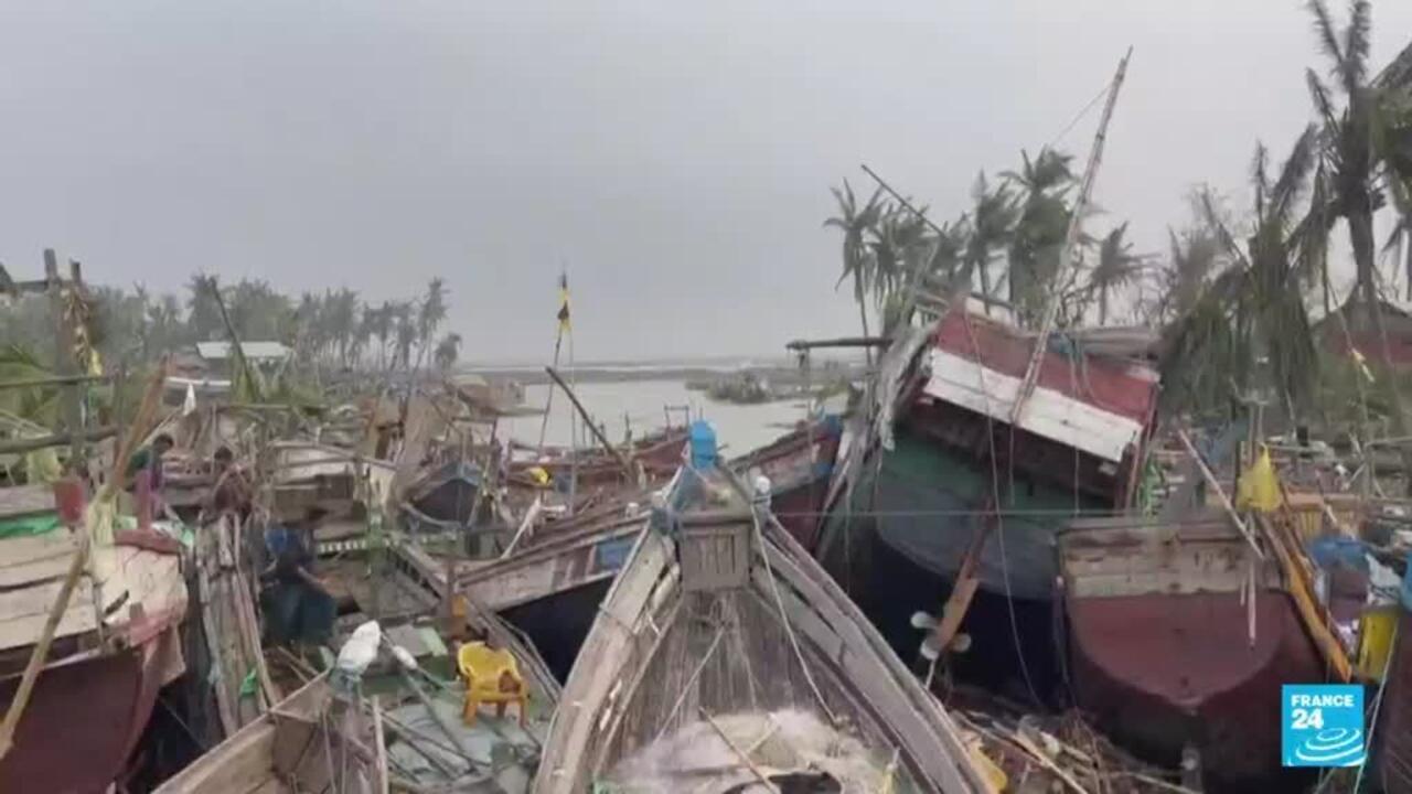 Ciclón 'Mocha' golpeó Myanmar y Bangladesh dejando destrucción a su ...