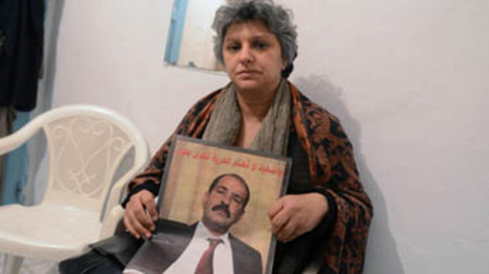 Widow of Tunisian opposition leader tells of 'daily' threats