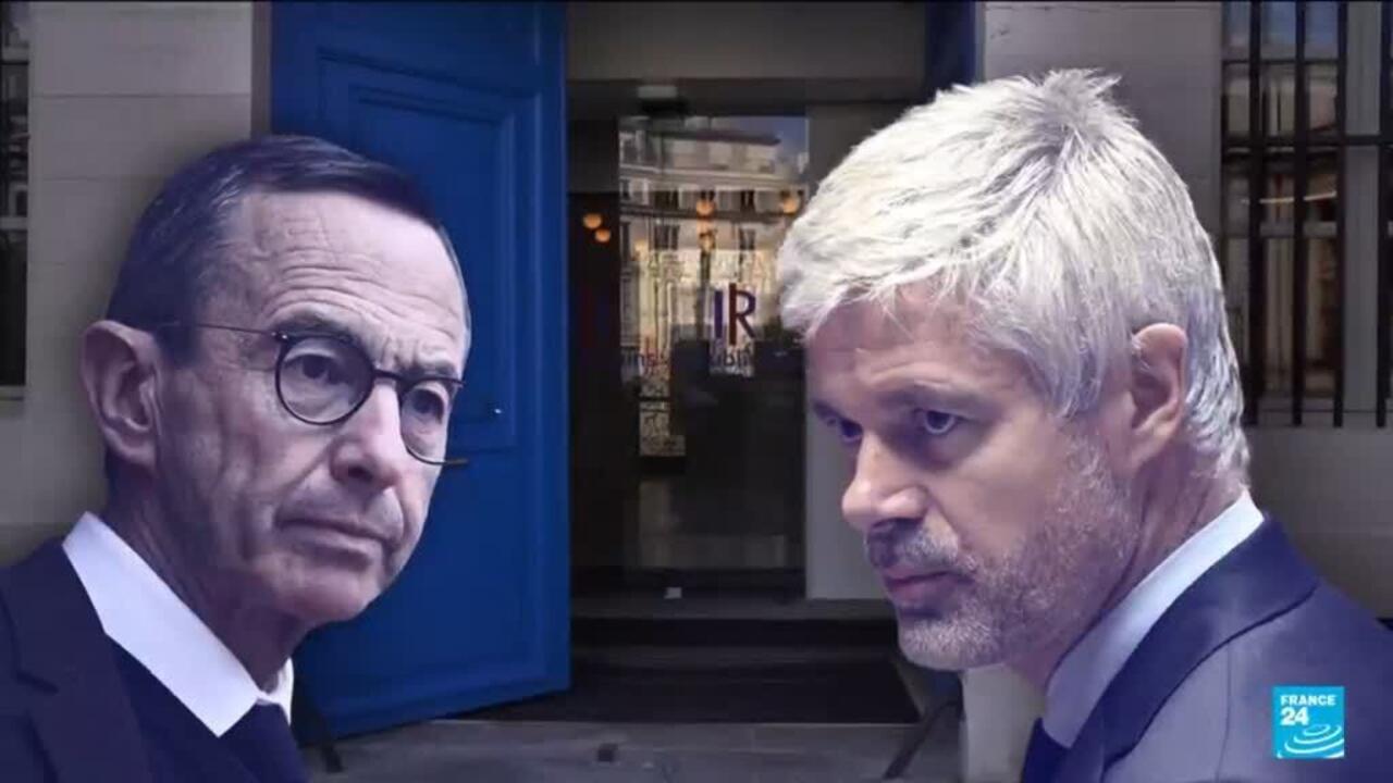 France : Retailleau se lance dans la course à la tête de LR - France 24