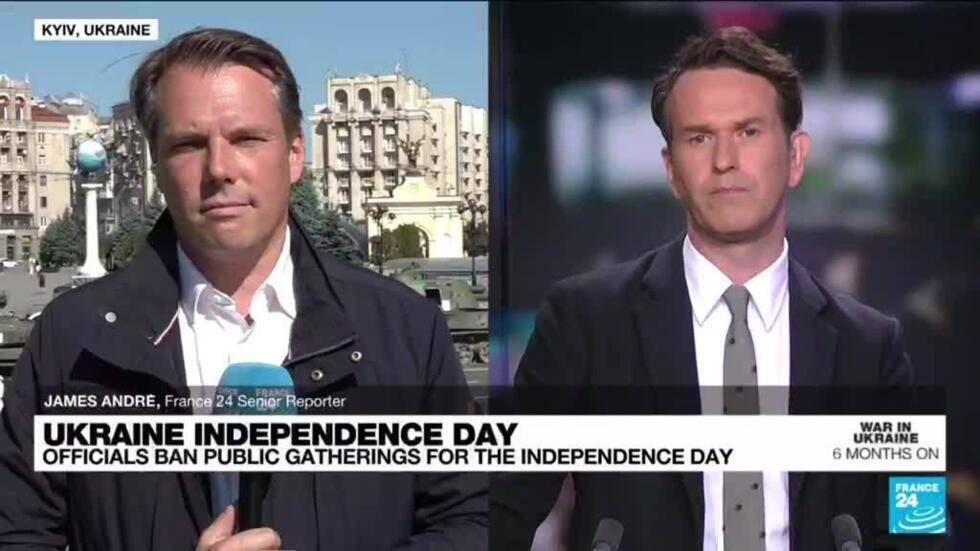 UK’s Johnson visits Ukraine on Independence Day, pledges more military aid