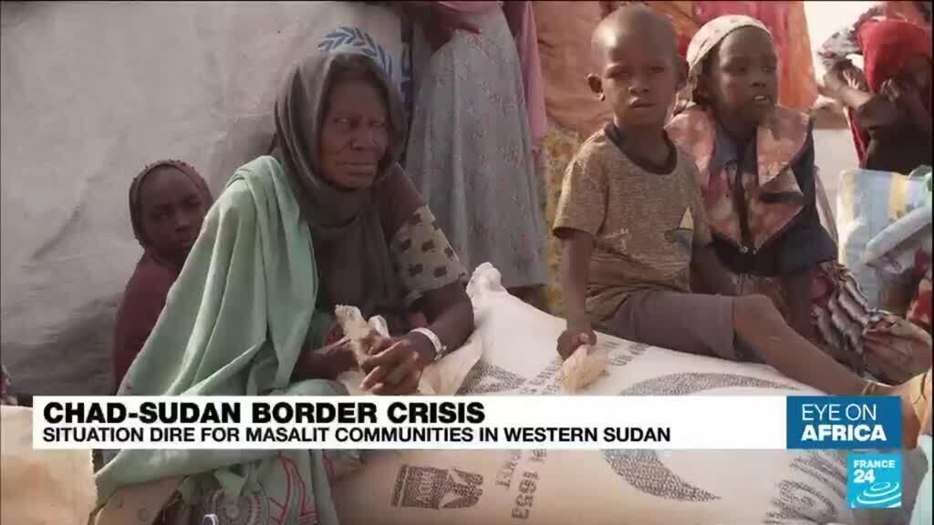 Crisis at Sudan-Chad border as refugees flee violence - France 24