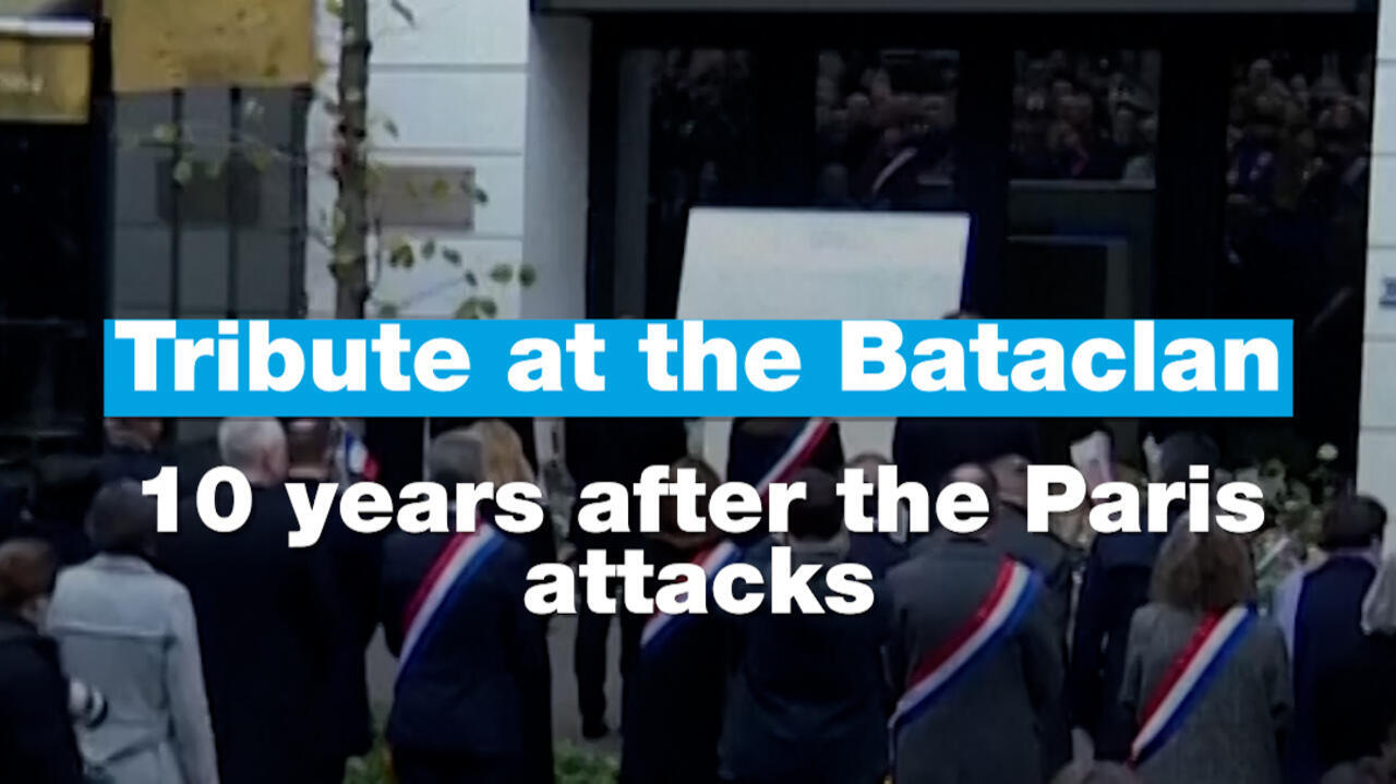 Tribute at the Bataclan, 10 years after the Paris attacks - France 24