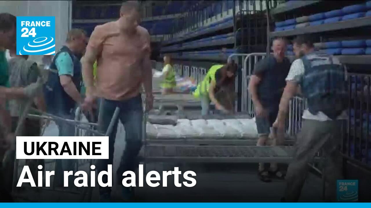 Air raid alerts declared across all of Ukraine, Kyiv reports attacks ...