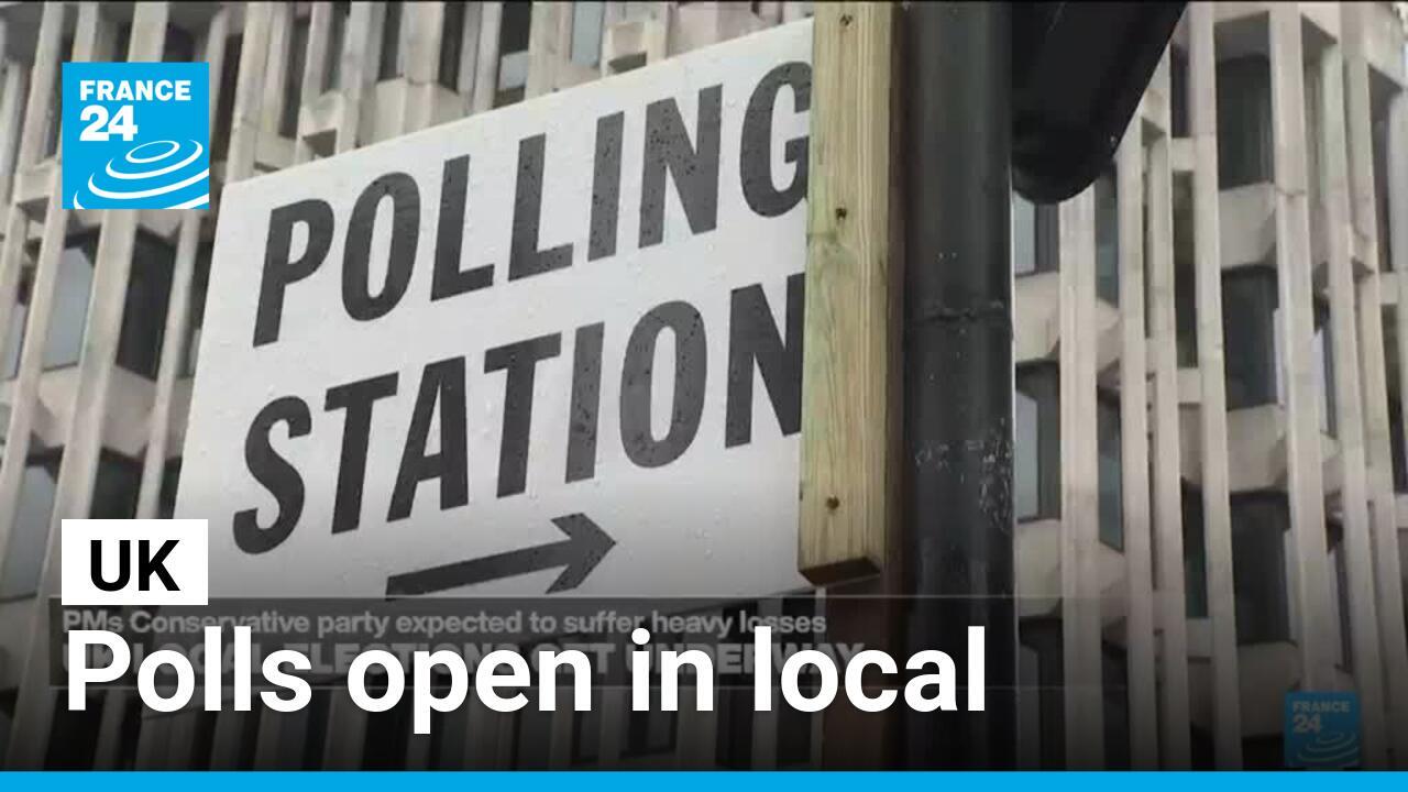 Polls open in England for key local elections with Conservatives facing ...