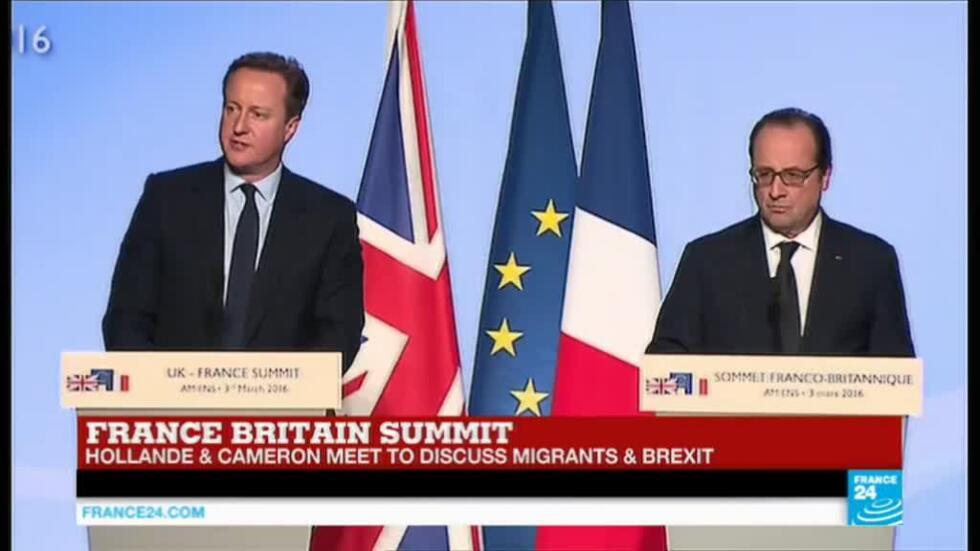 France-UK summit: €22mn for migrants, €2bn for drones