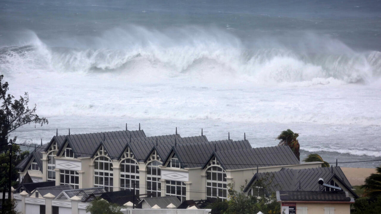 Powerful cyclone batters France’s Reunion island