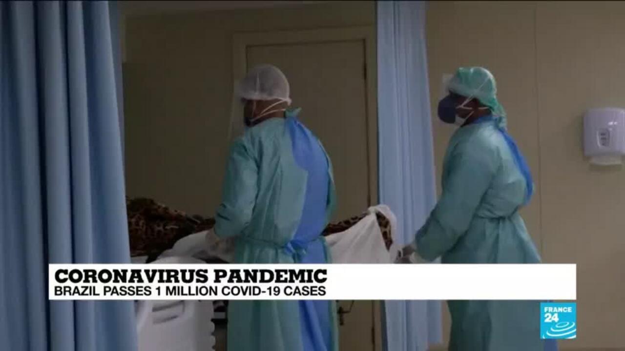 Brazil blows past one million Covid-19 cases, WHO warns of ‘dangerous ...