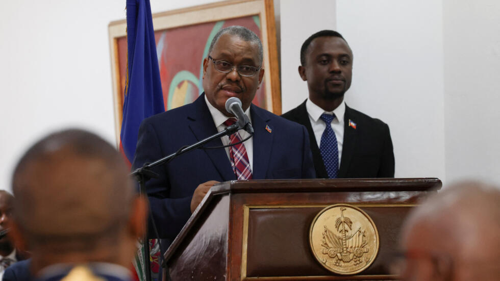 Haiti PM Conille touts new police chief in fight against violent gangs
