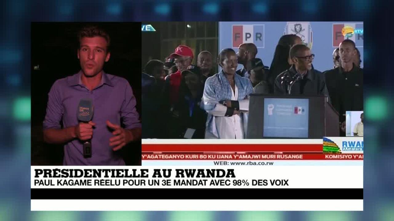 Rwanda : Paul Kagame réélu avec 98 % des voix après une élection sans ...