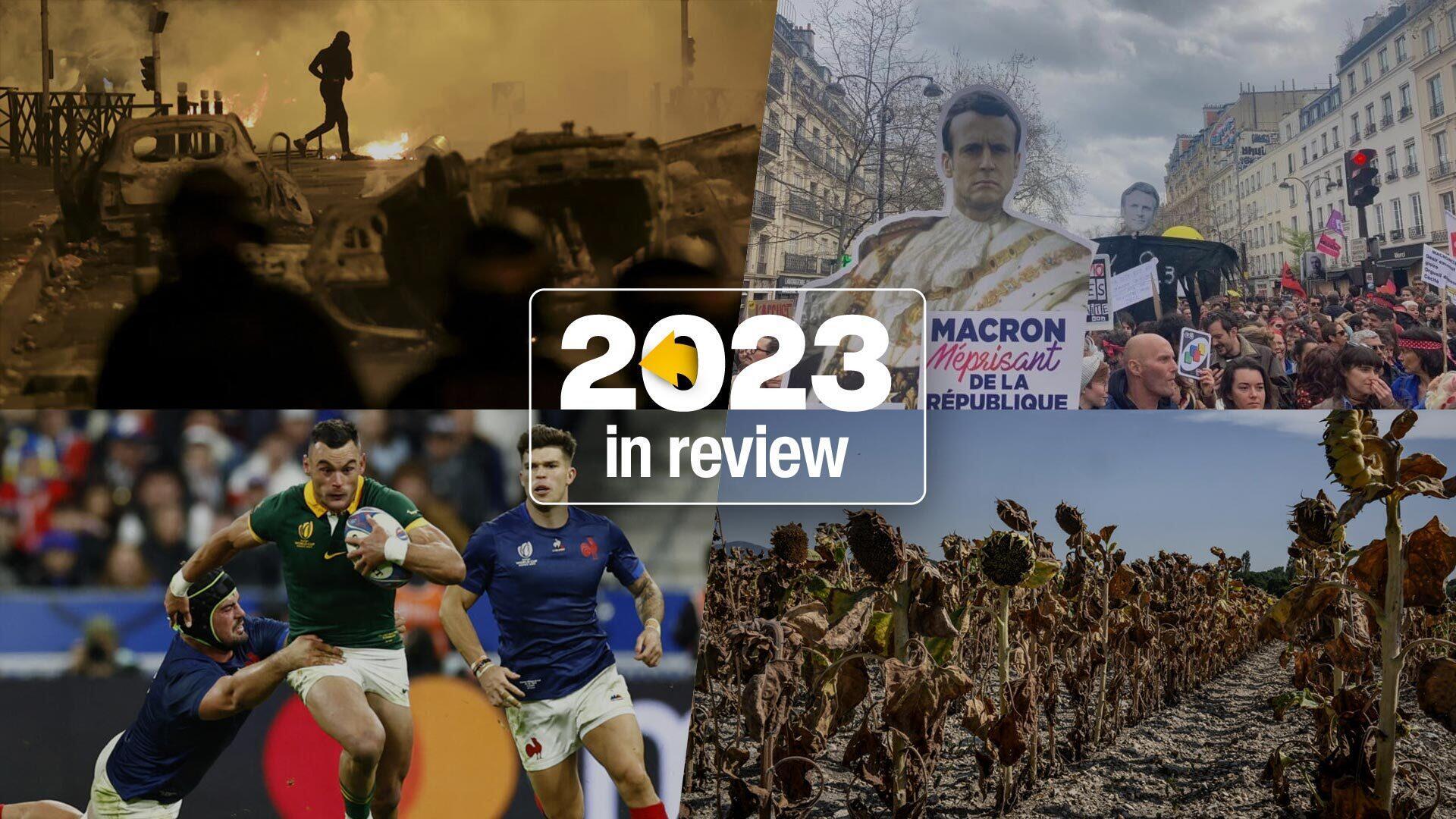 Riots, protests and climate uprisings: 2023 was a tumultuous year in France
