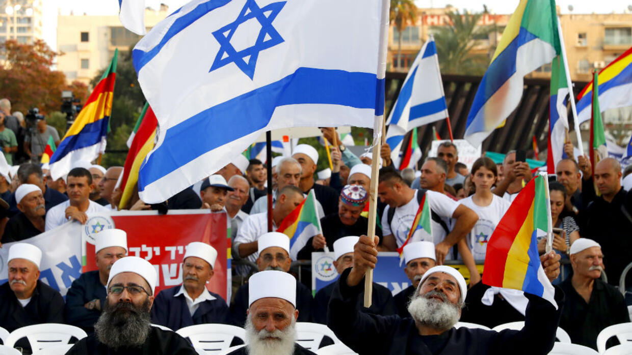 Israeli Druze stage mass rally against new Jewish nation-state law