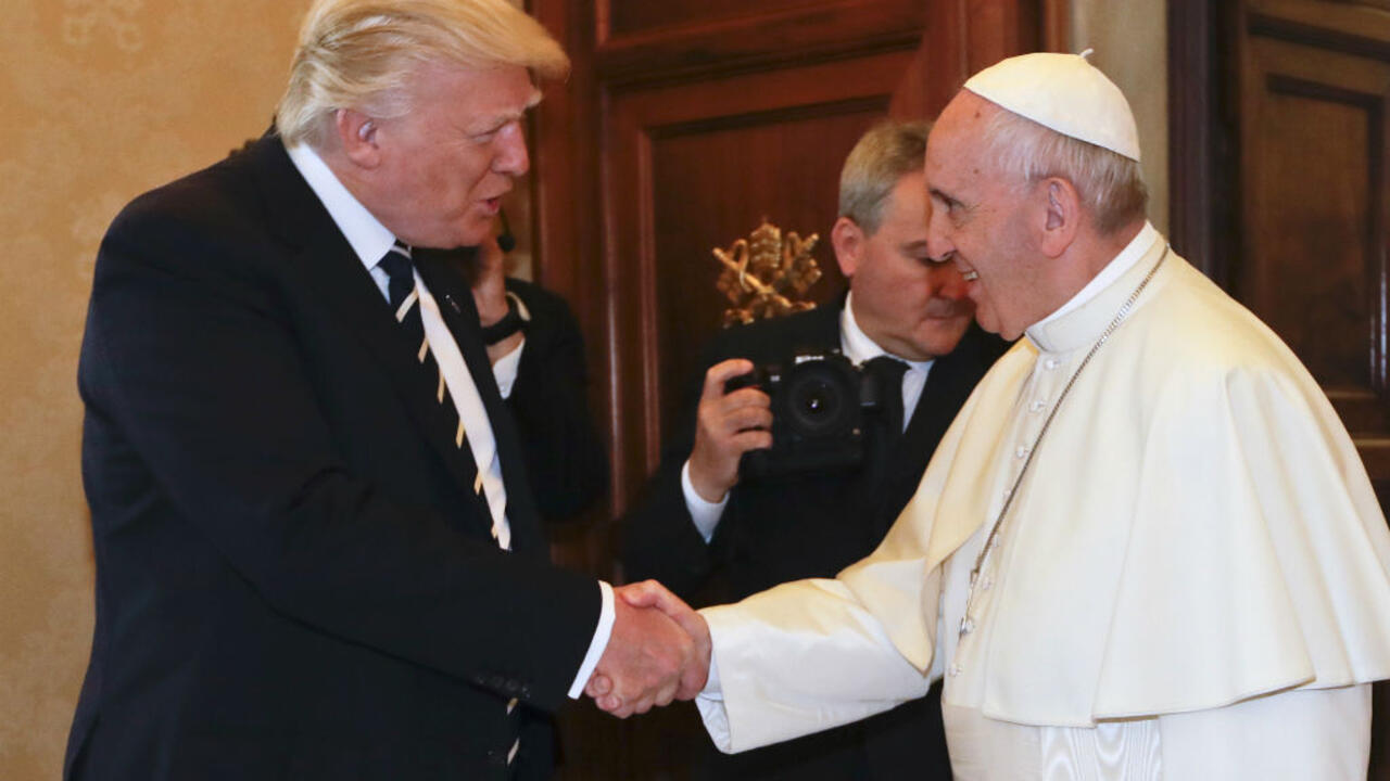 Trump - François : rencontre entre le "pape des pauvres" et le ...
