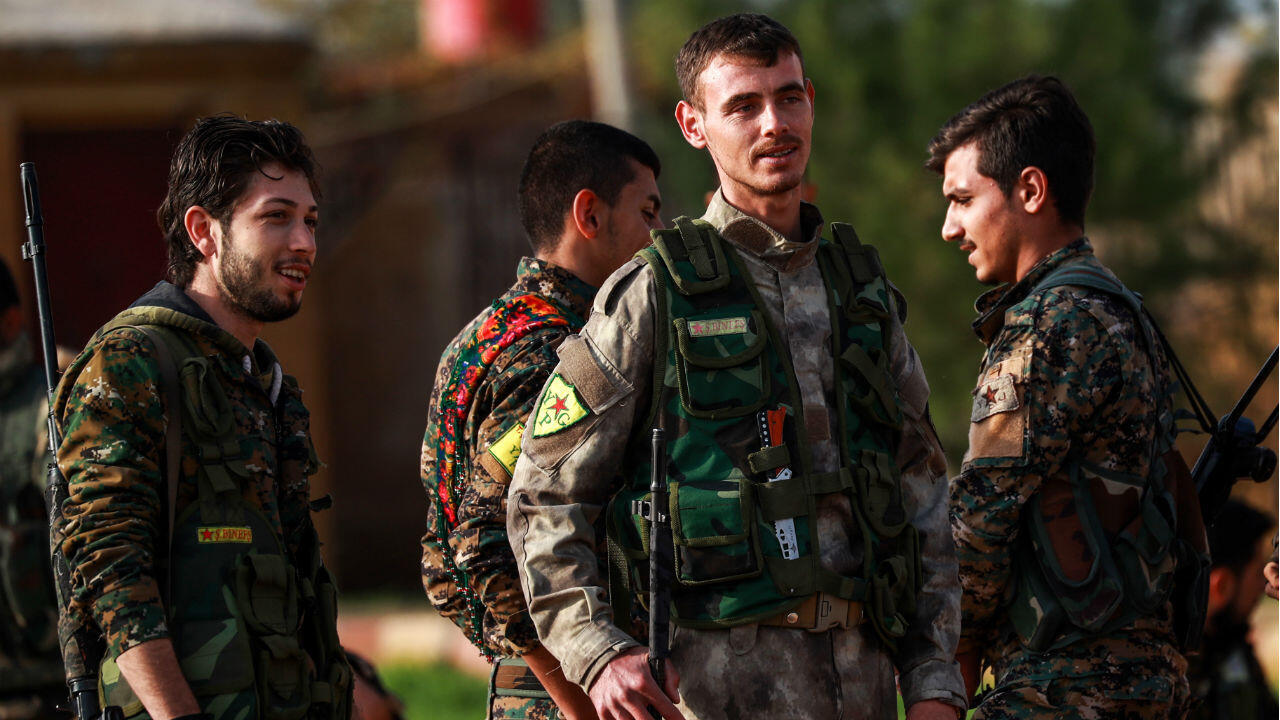 Kurdish-led forces retake IS group hub in east Syria