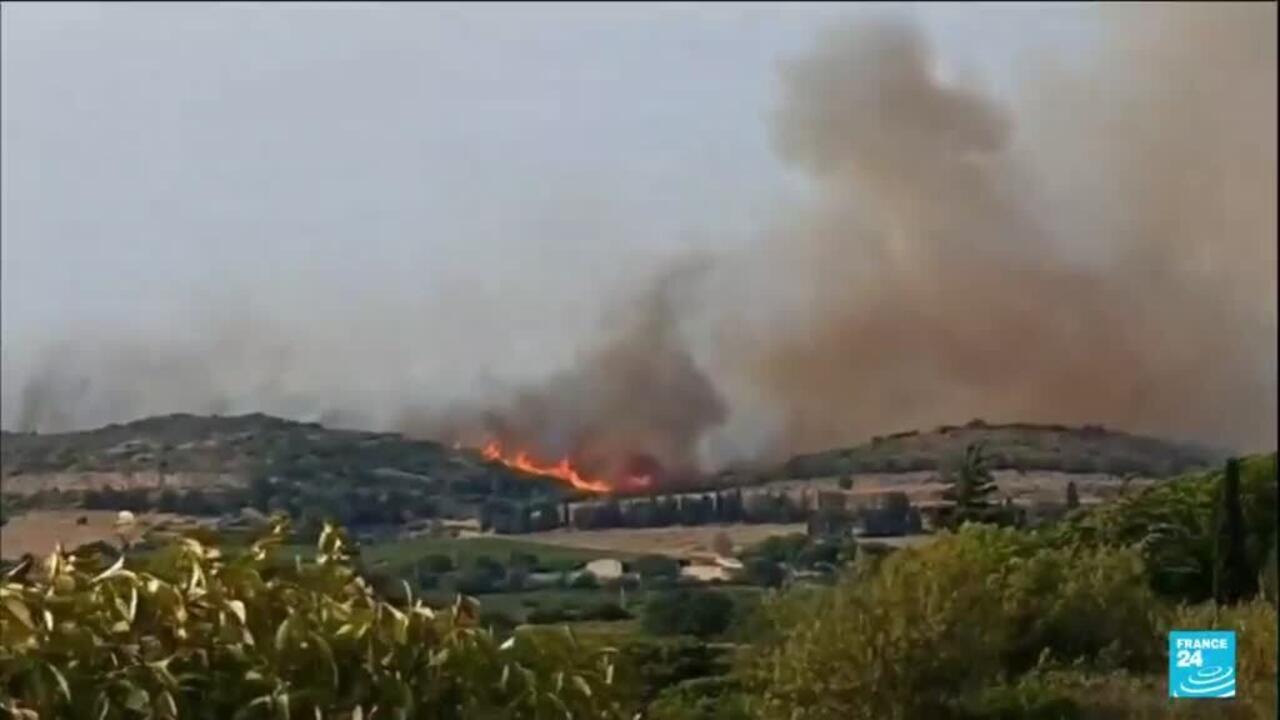 France : l'incendie entre Gigean et Frontignan dans l'Hérault est fixé, 320 hectares ont brulés ...