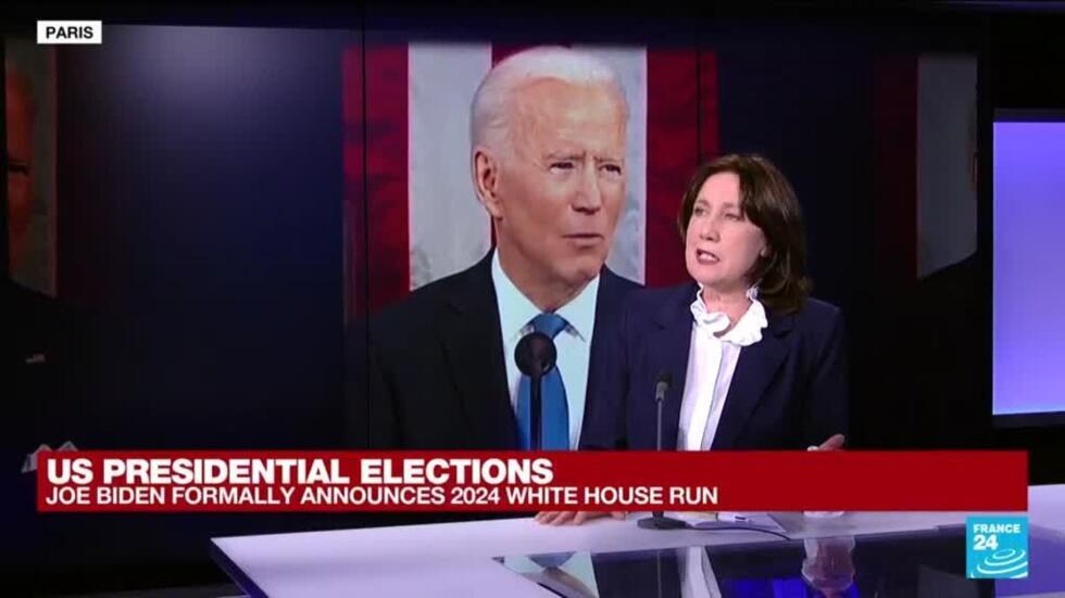 President Joe Biden announces 2024 reelection bid - France 24