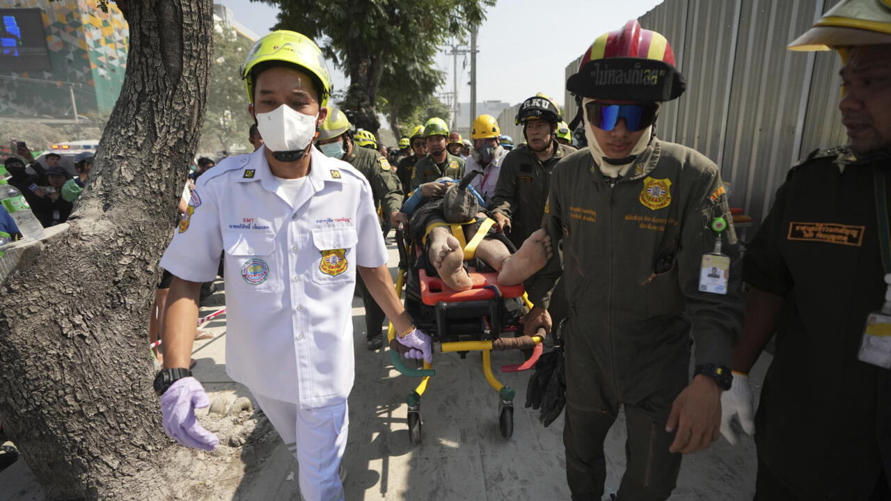 Major quake rocks Thailand and Myanmar, Bangkok skyscraper collapses