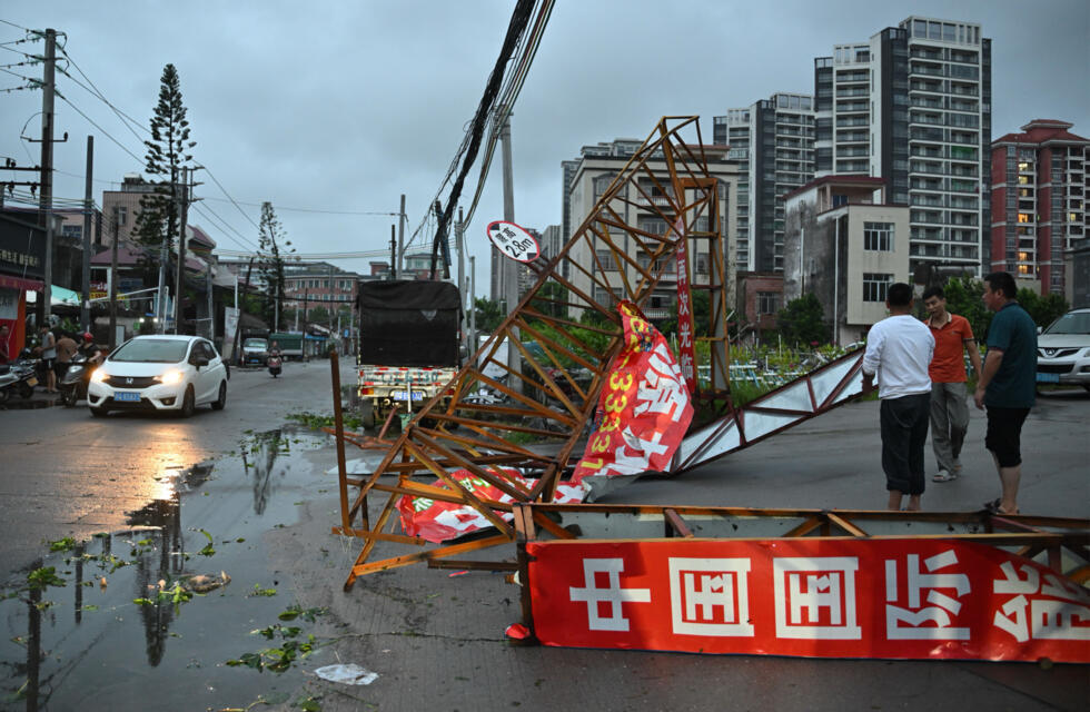 'Everything broken': Chinese residents in typhoon path assess damage