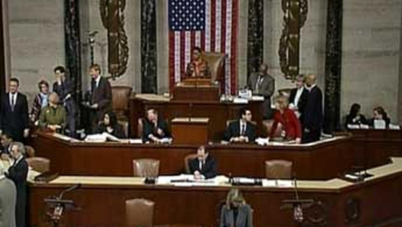 House approves massive economic stimulus bill