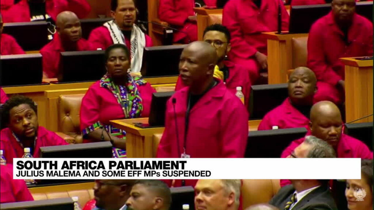 South Africa: EFF leader Julius Malema and five MPs sanctioned - Eye on Africa