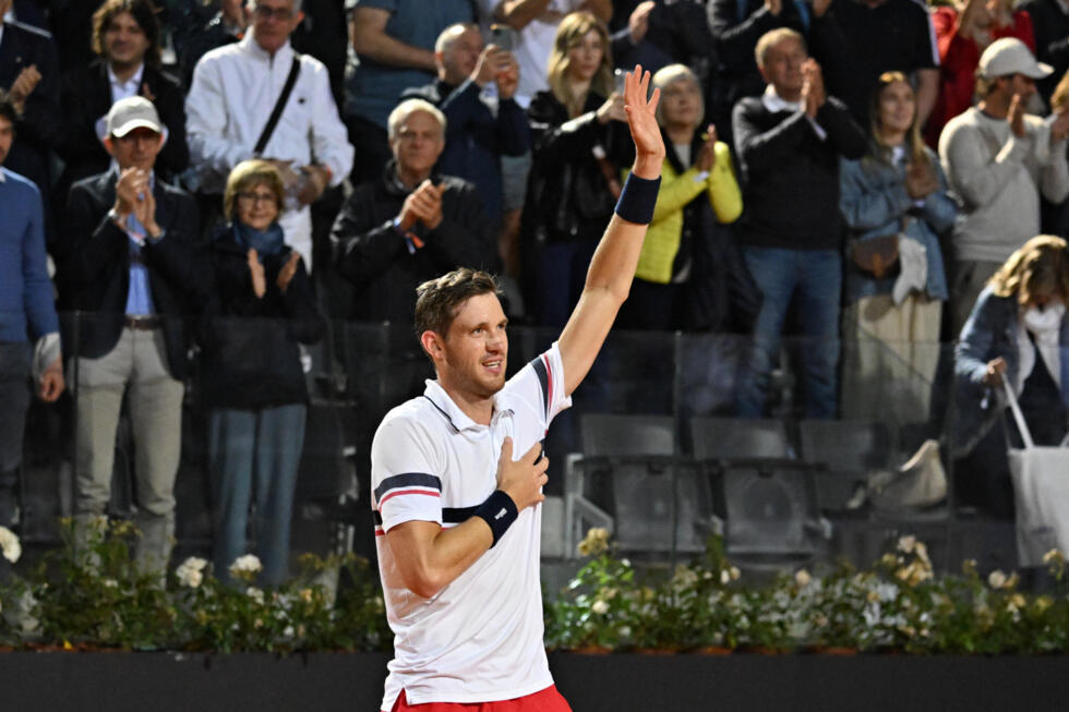 Zverev equals Becker record to set up Rome final with Jarry