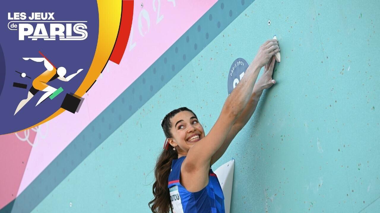 "La France est dans mon sang" : l'Américaine Brooke Raboutou en argent ...