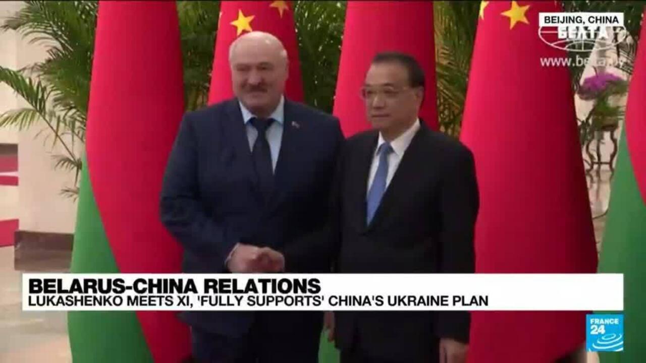 Belarus-China relations: Alexander Lukashenko visits China - France 24