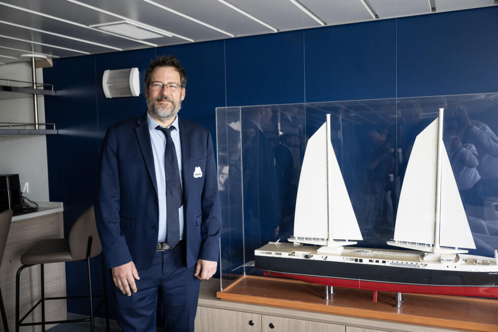 Avec le Neoliner Origin, le transport à la voile prend une dimension ...