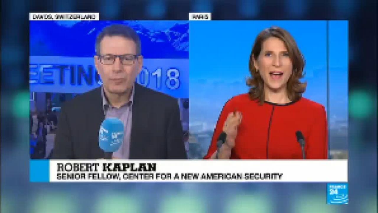 Trump rolls his America First show into Davos - France 24