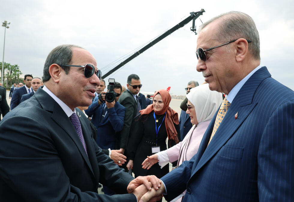 Relations between Turkey and Egypt turn 'new leaf' as Erdogan visits ...