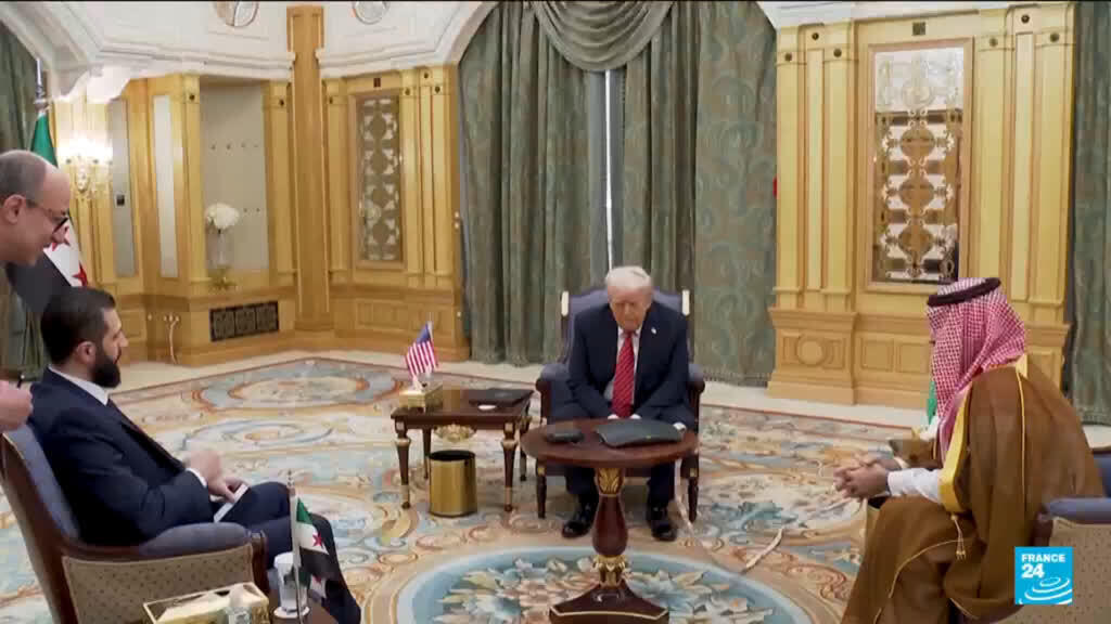 Syrian president al-Sharaa arrives in US for landmark White House visit ...