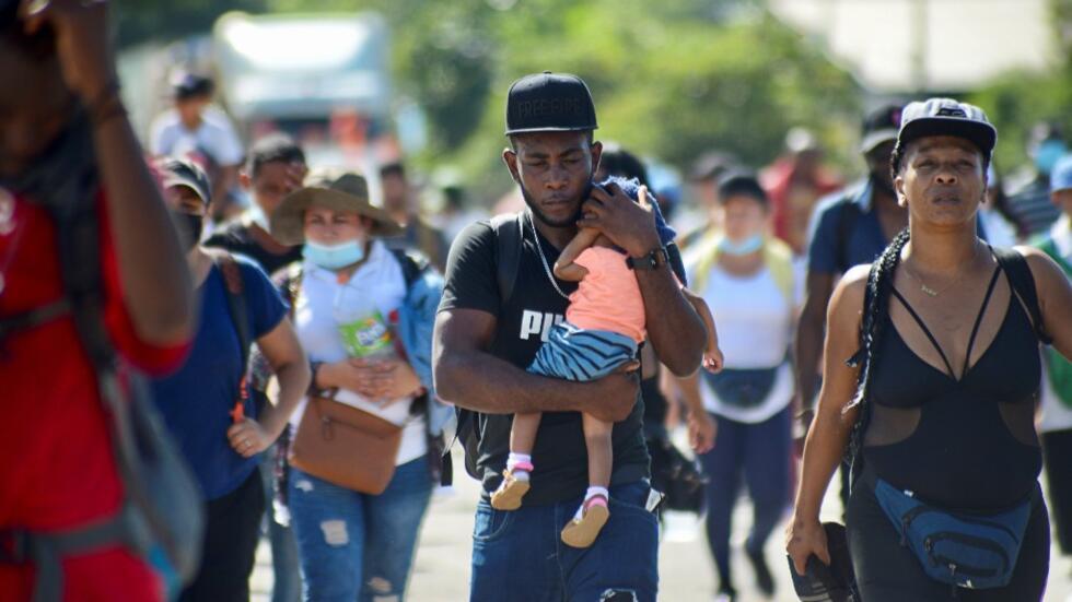 Migrantes transitando México, un flagelo lejos de acabar - Especial ...