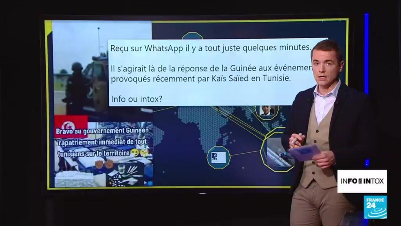 Tunisie : les violences contre les migrants alimentent les infox - Info ...