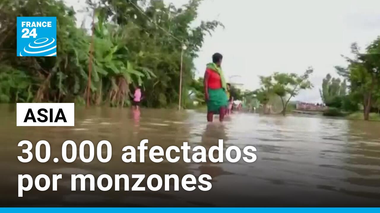 Decenas de muertos y más de 30.000 afectados por monzones en Asia ...