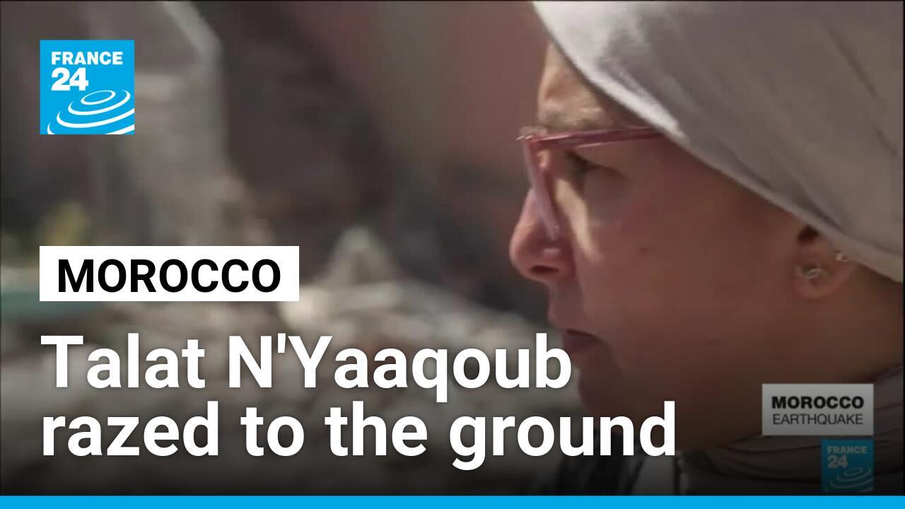 Houses in Morocco's quake-hit Talat N'Yaaqoub razed to the ground ...