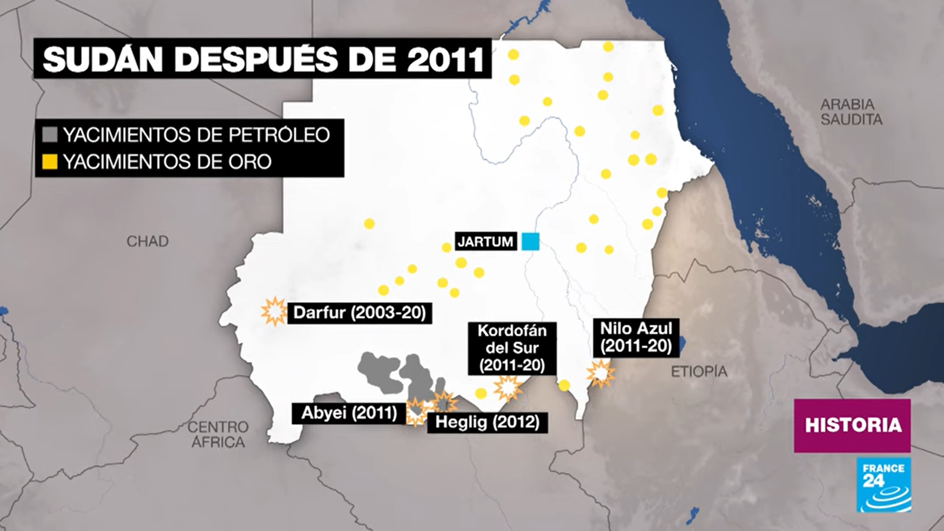 Sudán, un país marcado por una violencia histórica y cíclica - Historia