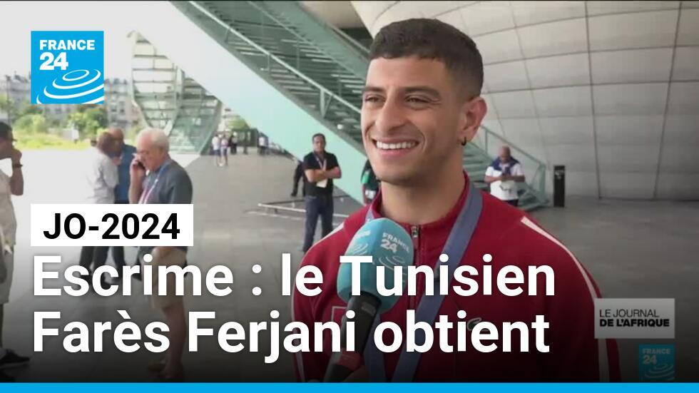 JO-2024 / Escrime : le Tunisien Farès Ferjani obtient la médaille d ...