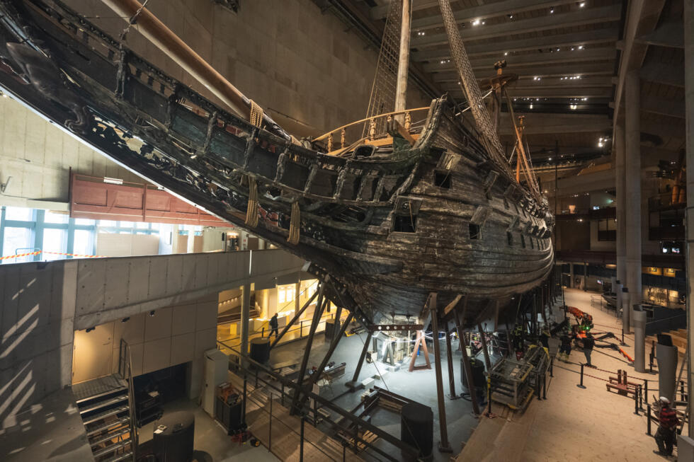 Race to save Sweden's 17th century warship in preservation project