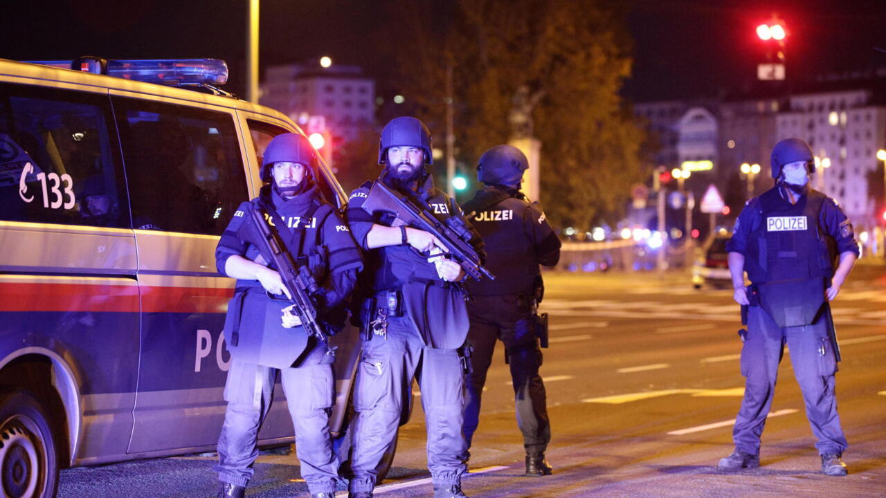 At least three dead and one assailant at large after Vienna ‘terror attack’