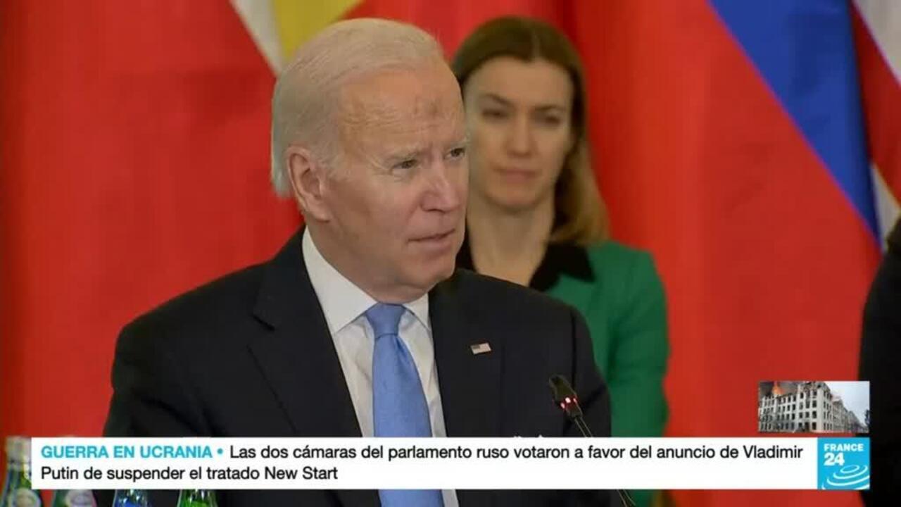 Biden clasifica de grave error la suspensión de tratado New START ...