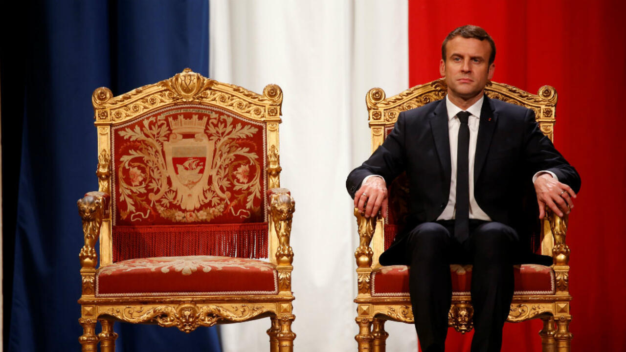 On the first day Macron created a party, on the second a one-party state
